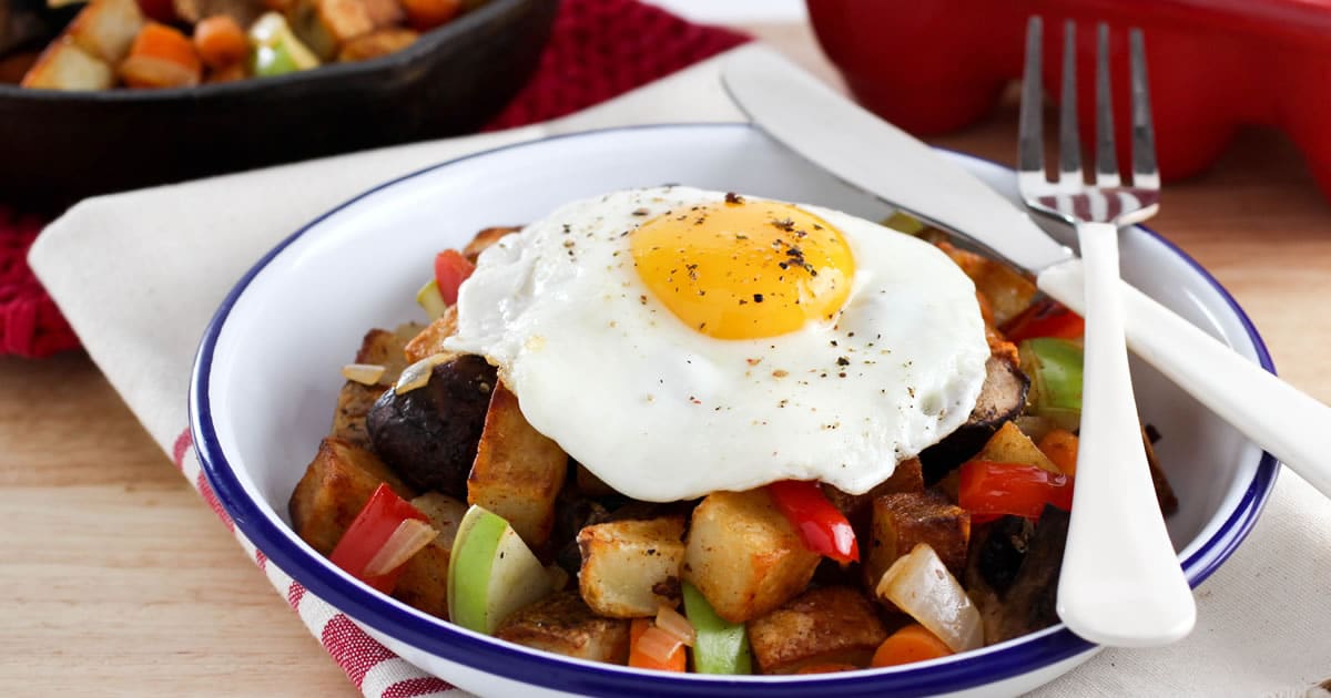 Breakfast Potatoes with Apple - Eating Rules