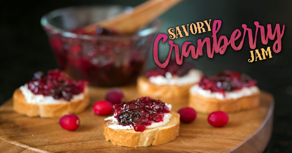 Savory Cranberry Jam - Eating Rules