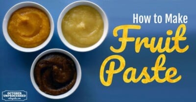 How to Make Fruit Paste - Eating Rules
